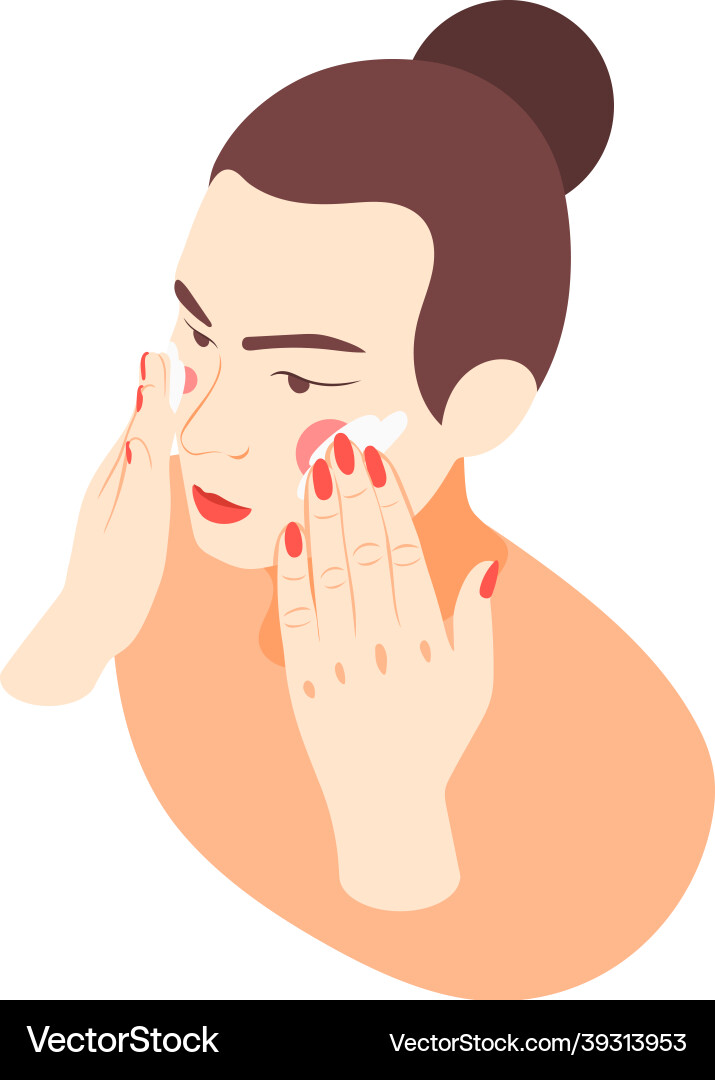Face skin care icon Royalty Free Vector Image - VectorStock