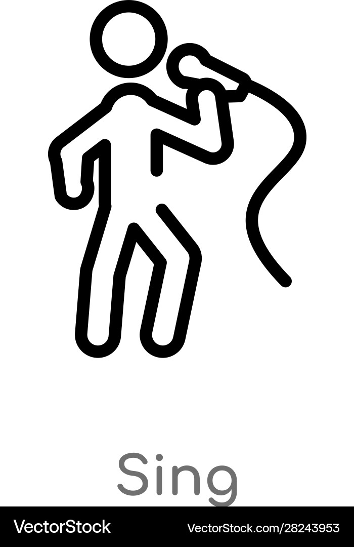 Sing Icon