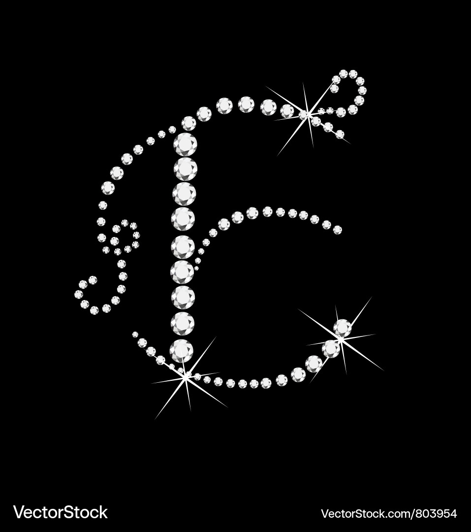 Swirly Girly Letter E