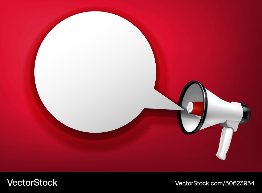 Loudspeaker background Royalty Free Vector Image