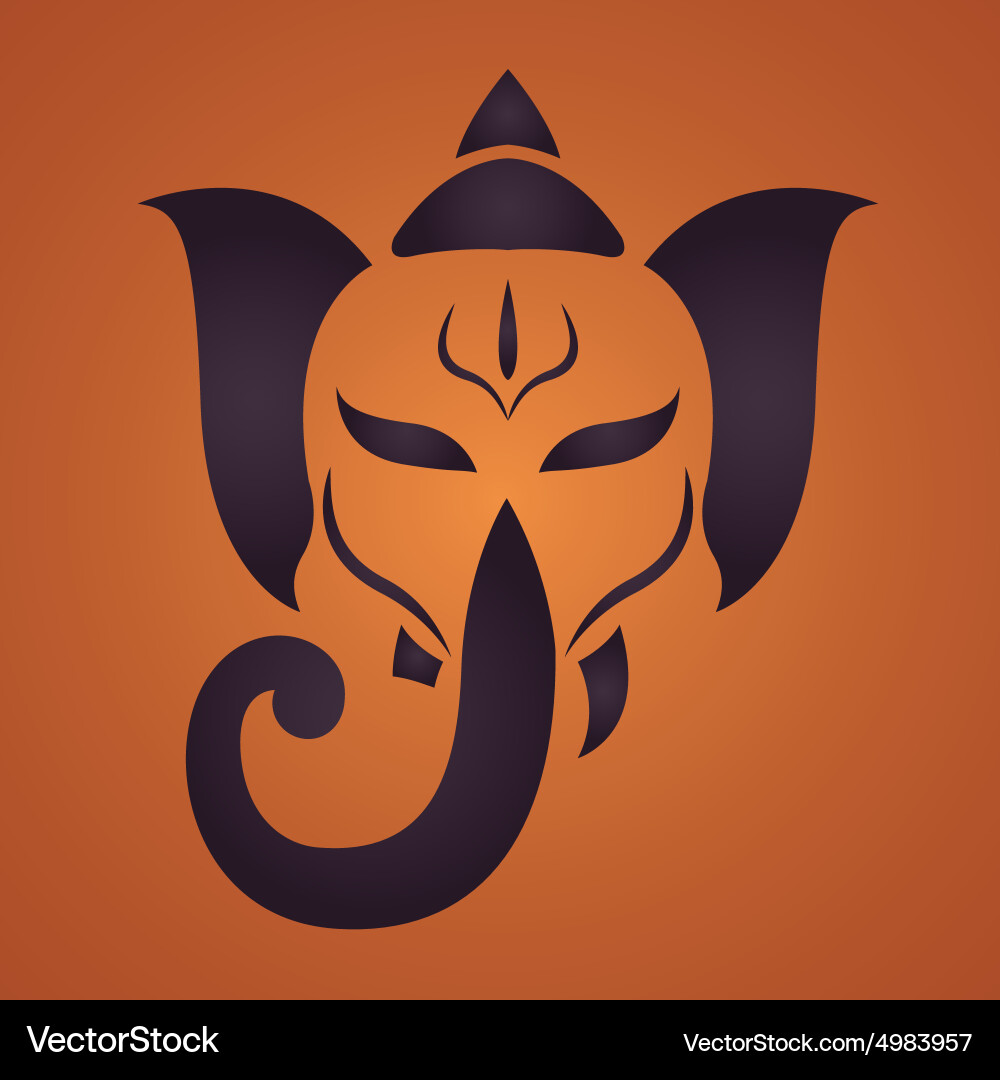 Ganesha1 Royalty Free Vector Image - VectorStock