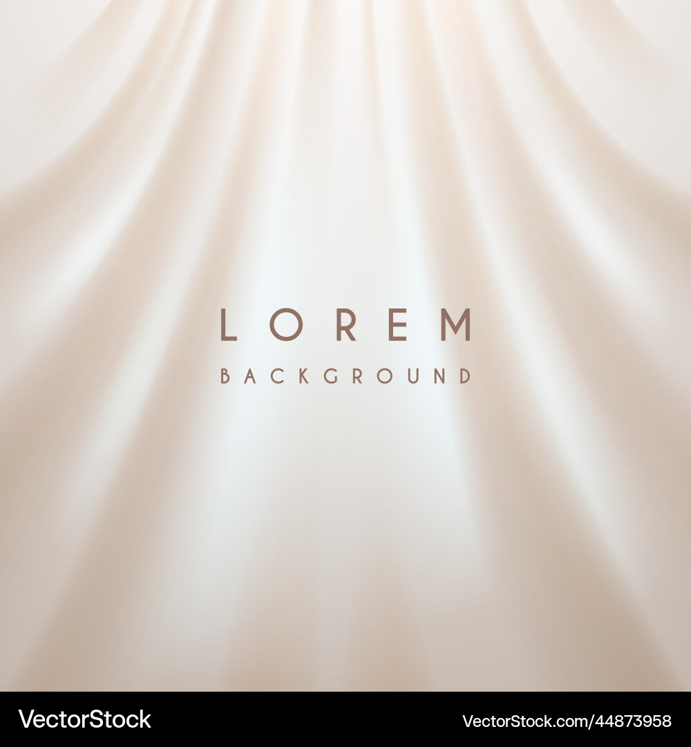 Soft White Silk Light Background Royalty Free Vector Image