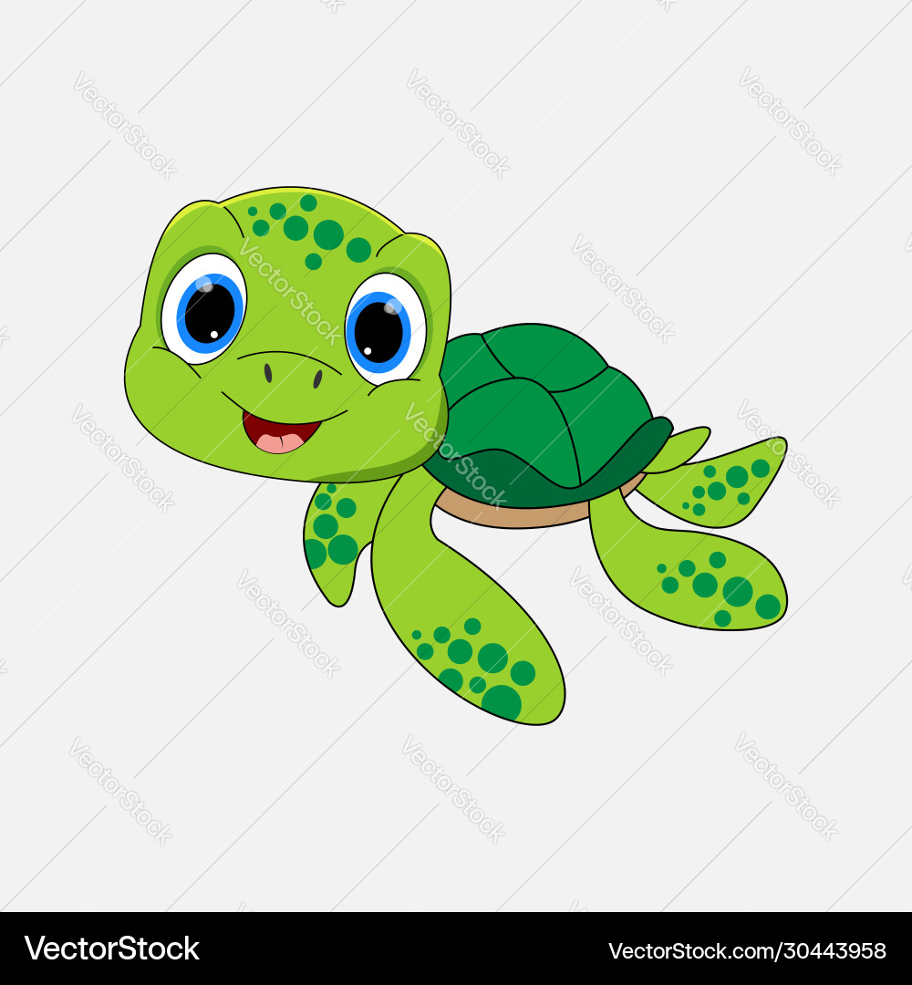 Turtle Royalty Free Vector Image - VectorStock