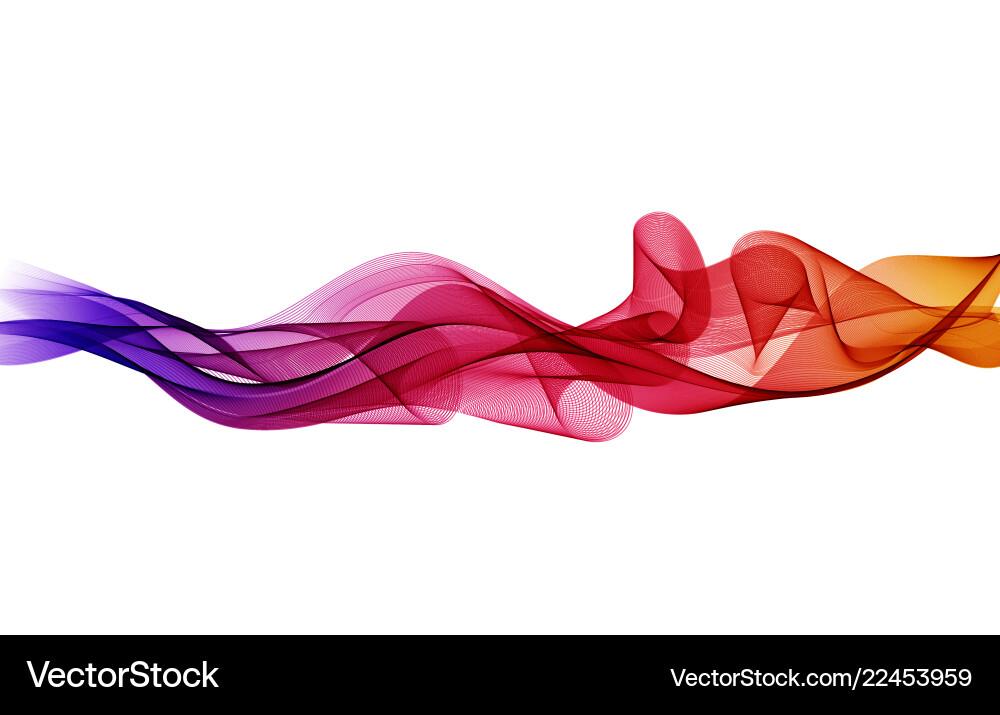 Abstract colorful background color flow Royalty Free Vector