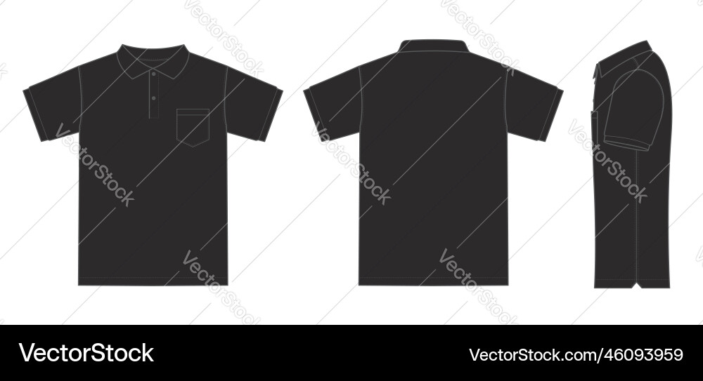 Polo shirt Royalty Free Vector Image - VectorStock