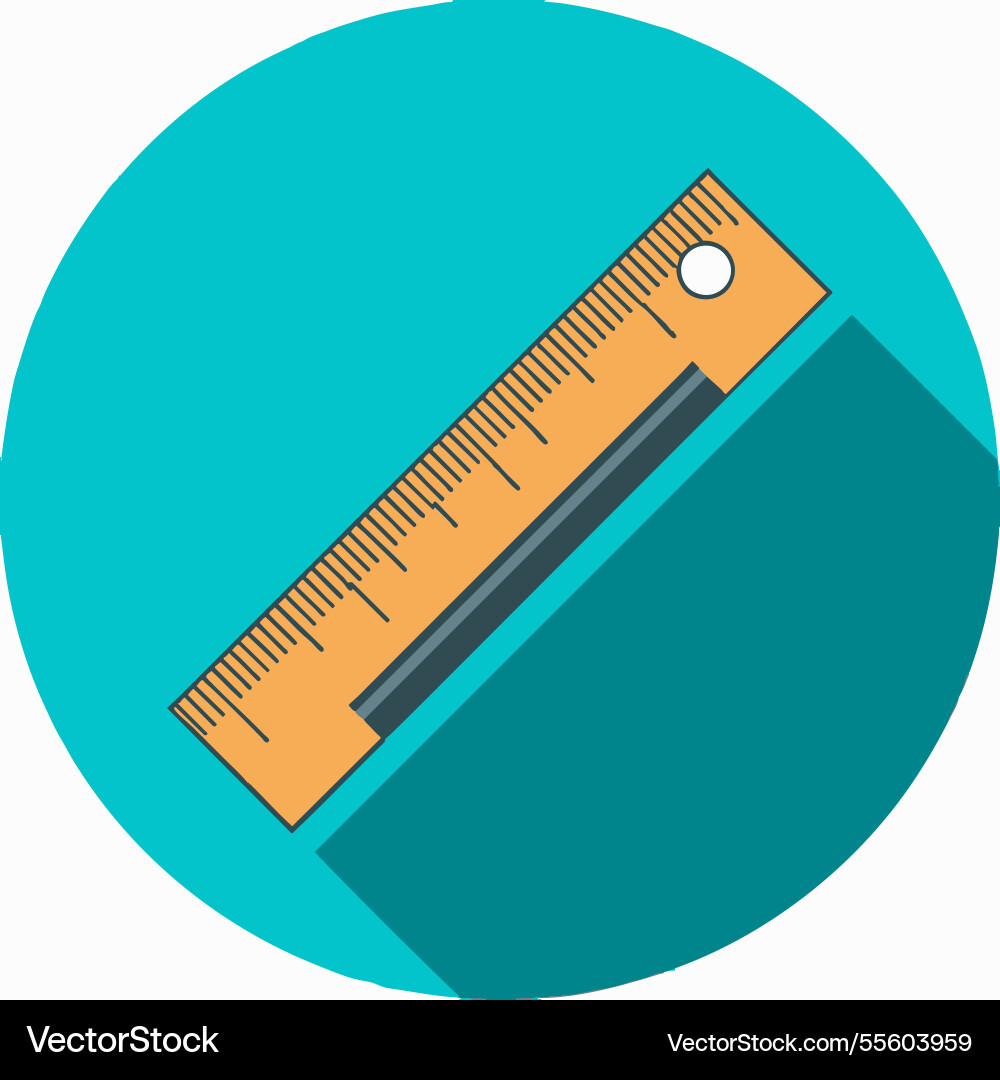 Ruler and sketch Royalty Free Vector Image - VectorStock