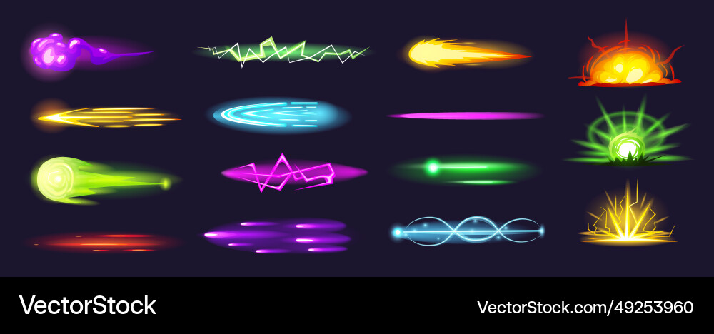 Cartoon Laser Blast Vector Images (over 320)
