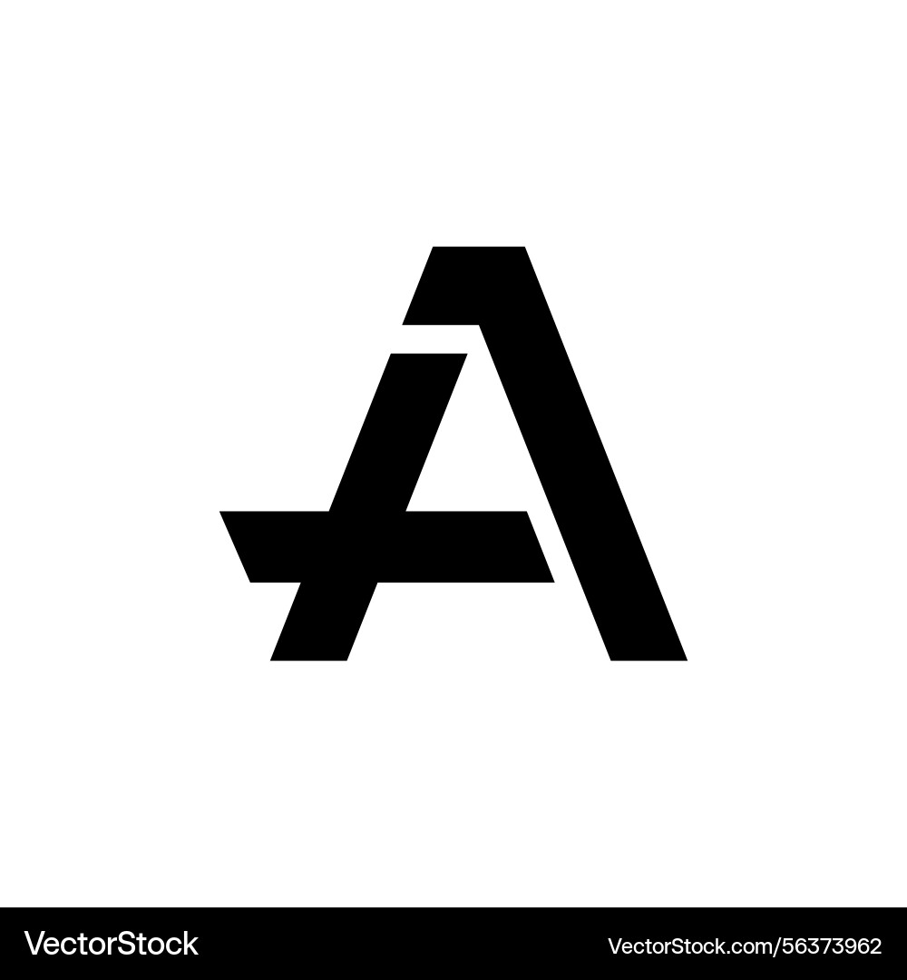 A plus logo Royalty Free Vector Image - VectorStock