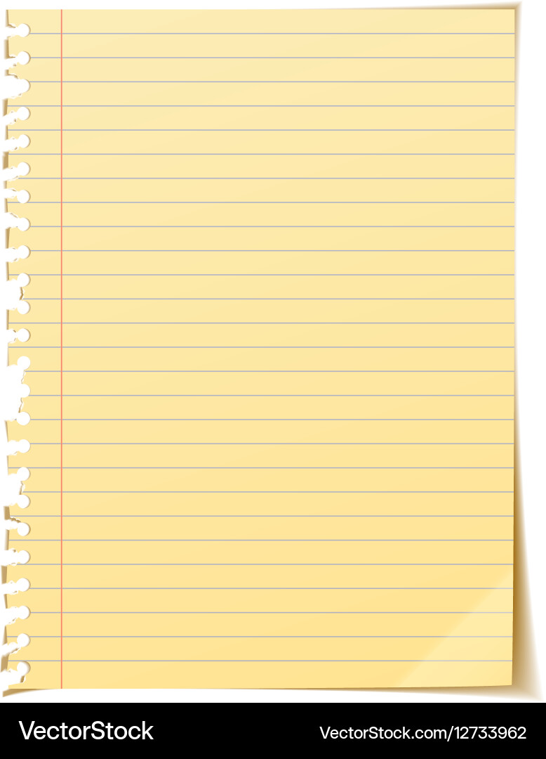 Paper on white Royalty Free Vector Image - VectorStock