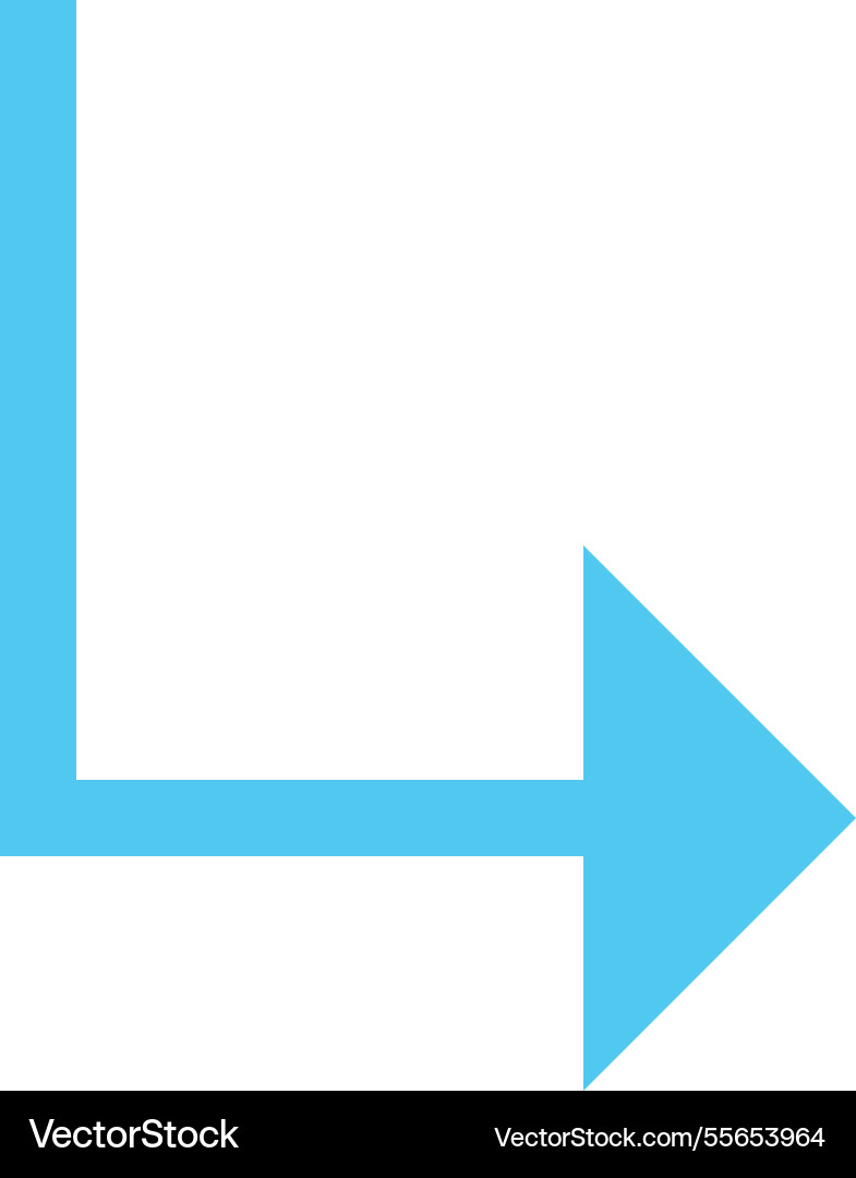 Arrow flat web icon concept Royalty Free Vector Image