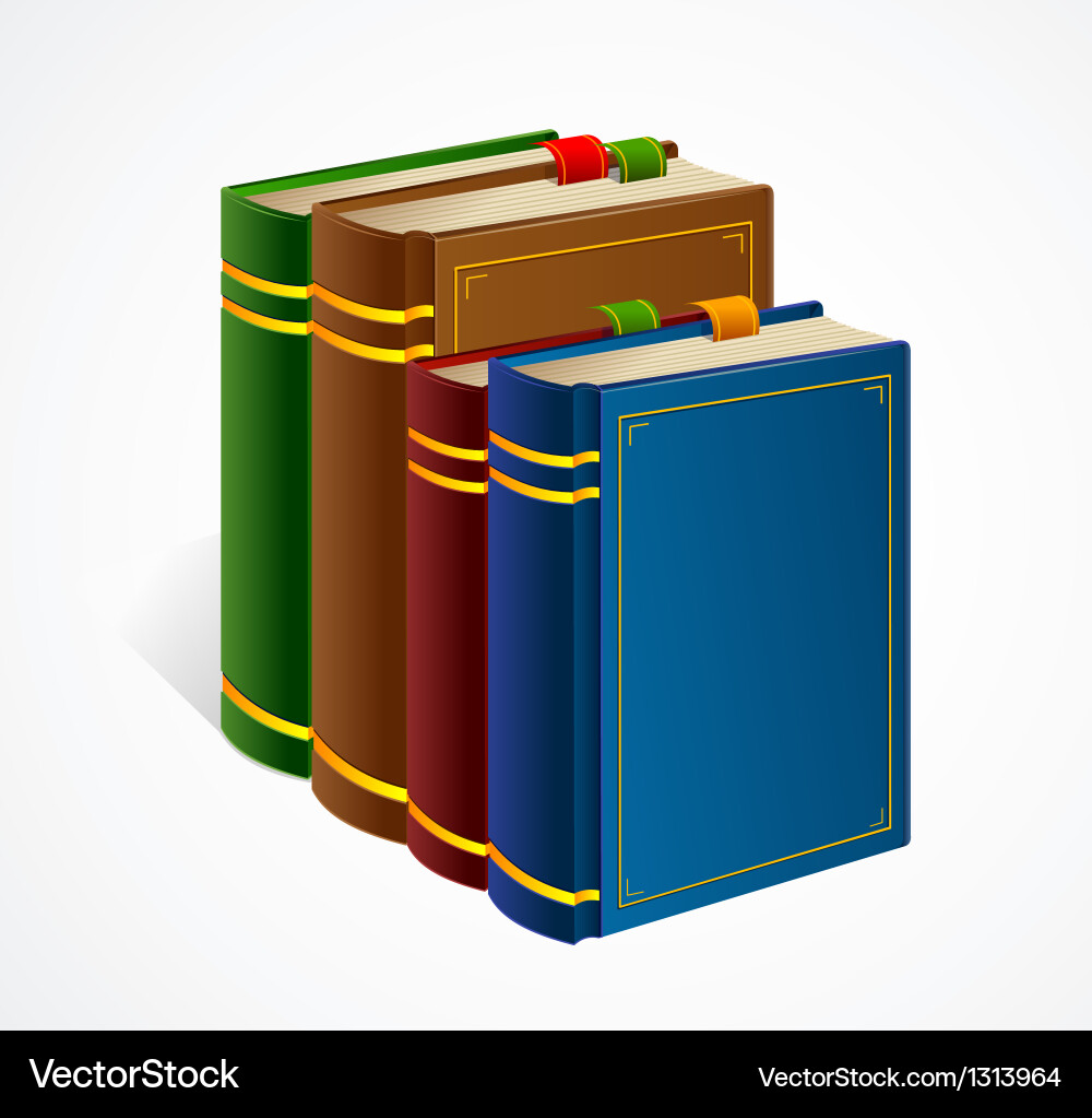 Books shelf icon Royalty Free Vector Image - VectorStock