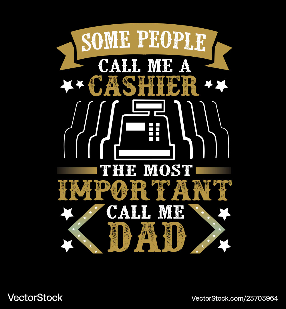 Call Me Dad - Father's Day Quote Royalty Free Vector Image
