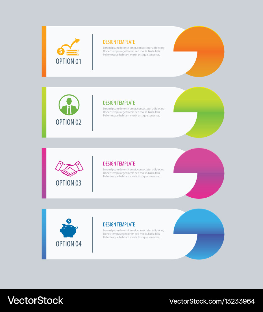 Modern tab index infographic options template Vector Image