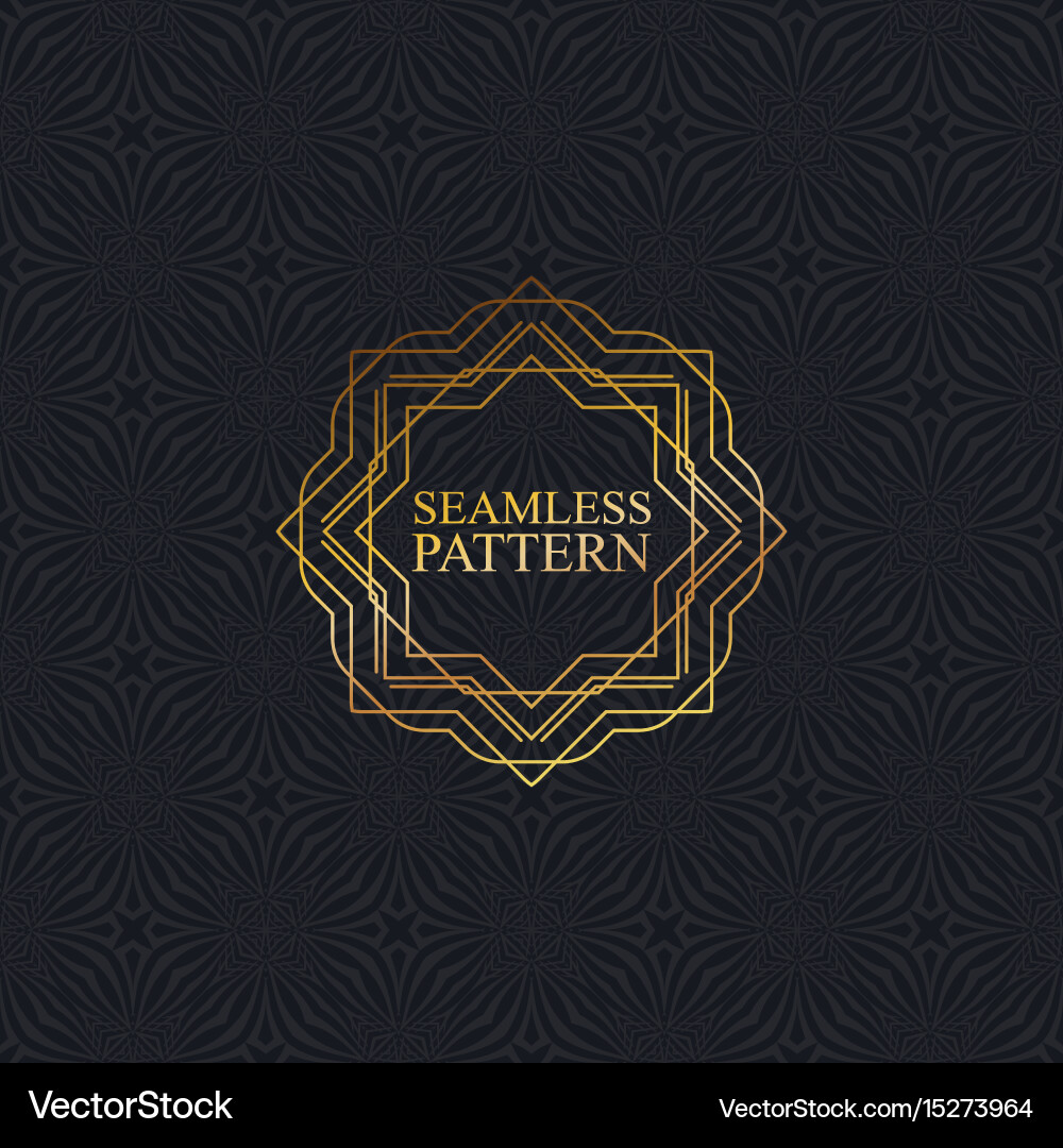 Seamless elegant pattern Royalty Free Vector Image