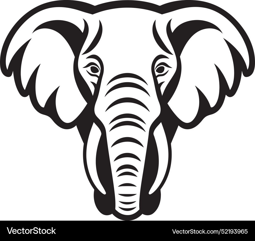 Elephant intelligence from problem solving Vector Image