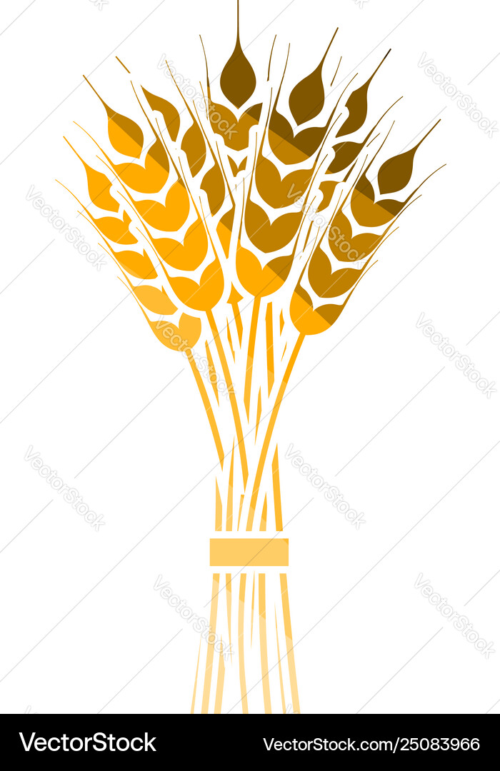 Wheat icon Royalty Free Vector Image - VectorStock