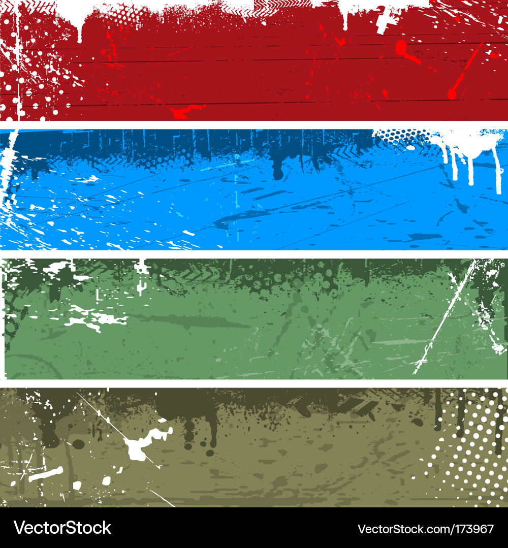 Grunge Texture Panels Royalty Free Vector Image