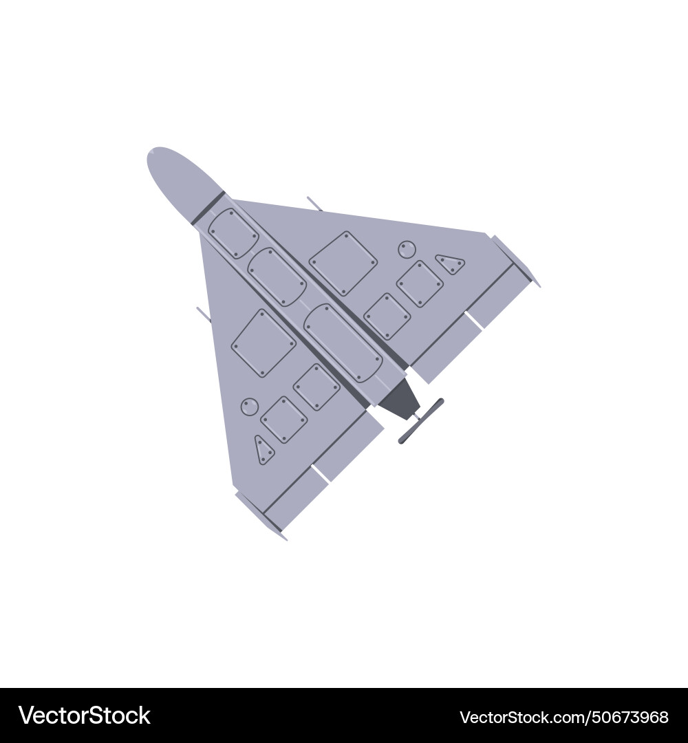 Combat drone kamikaze Royalty Free Vector Image