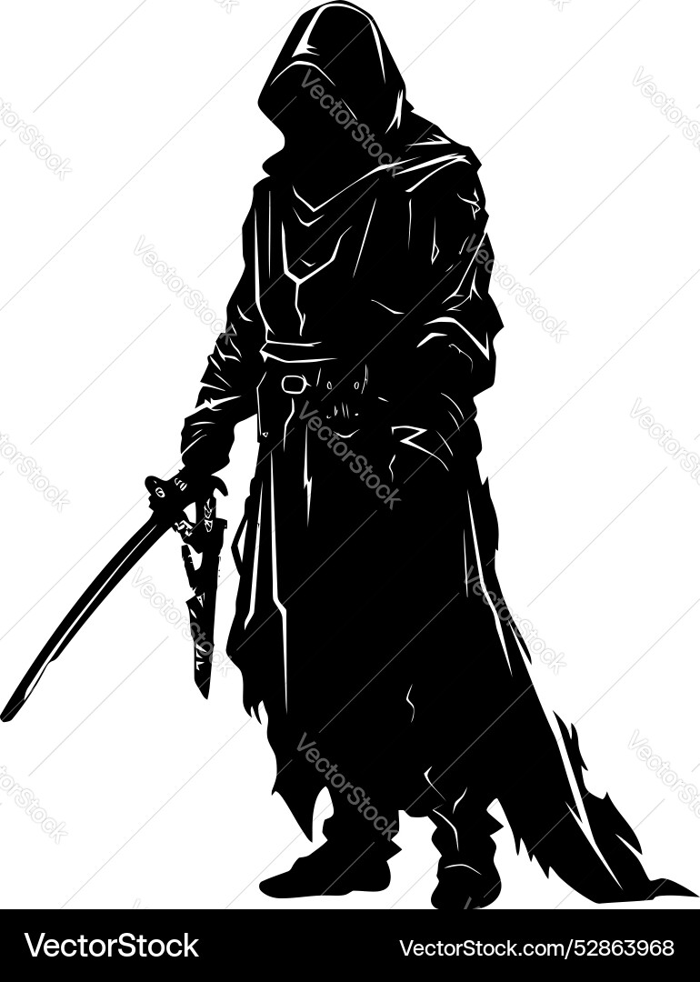 Phantom harvest reaper weapon spectral sentinel Vector Image