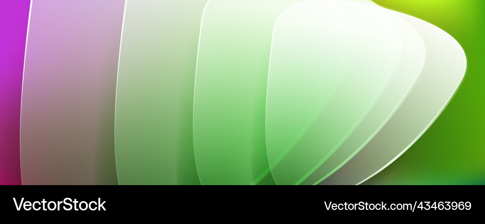 Abstract background of translucent shapes Vector Image