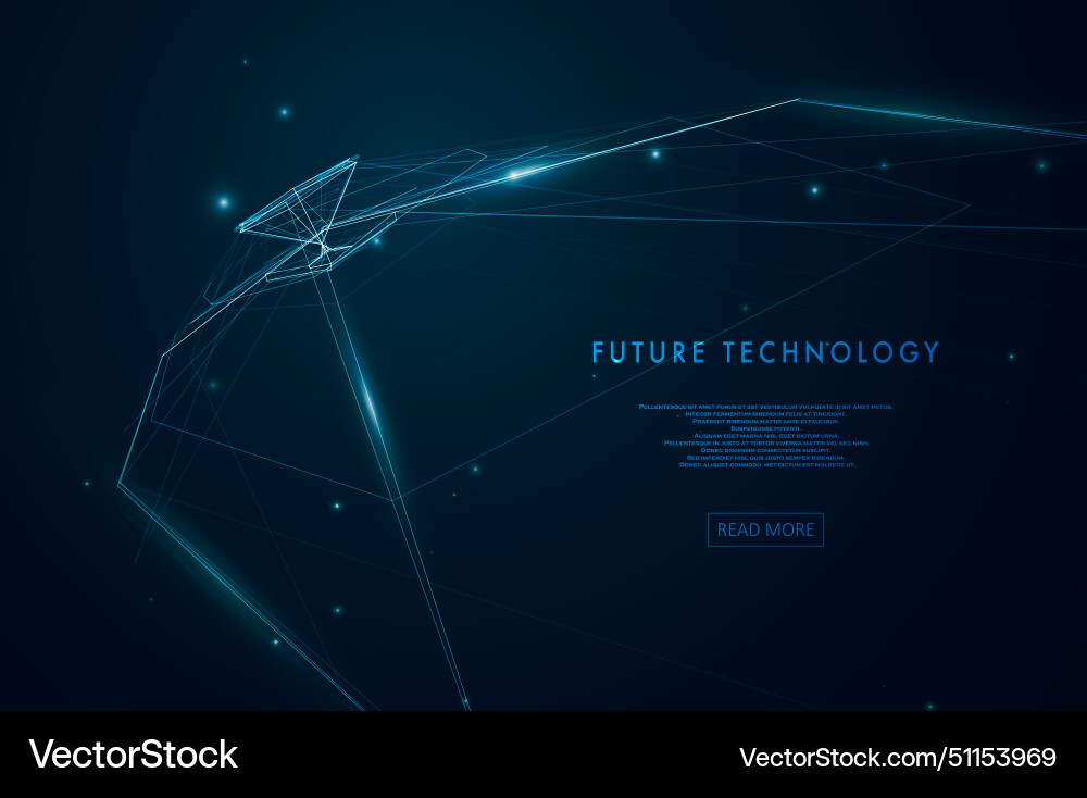 Abstract technology background Royalty Free Vector Image