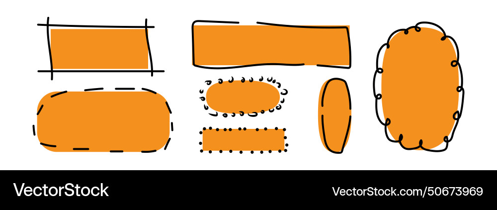 Empty bubbles for text Royalty Free Vector Image