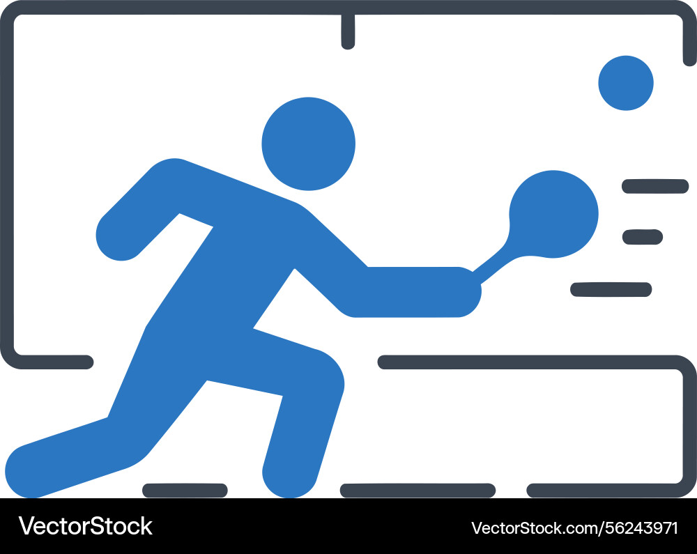 Squash game icon Royalty Free Vector Image - VectorStock