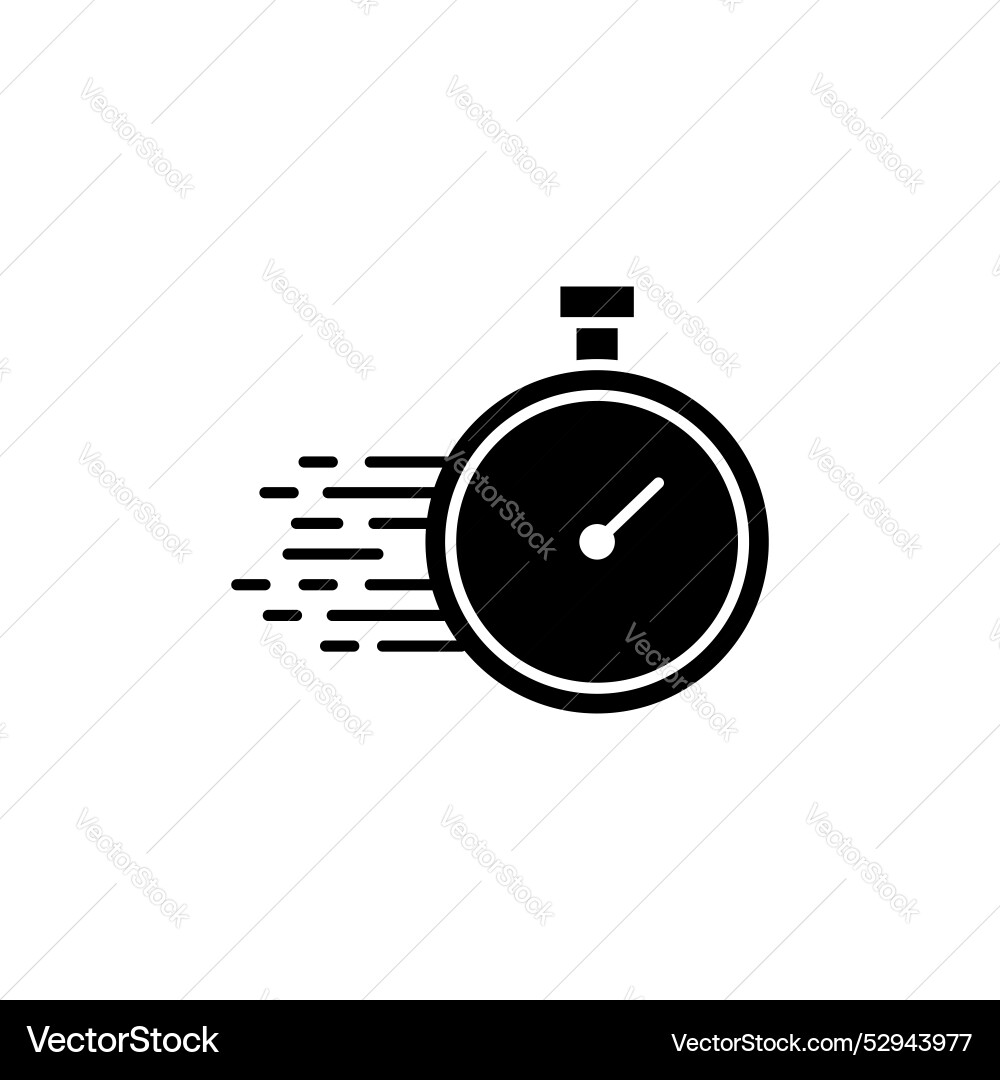 Express icon set fast delivery symbol quick rapid Vector Image