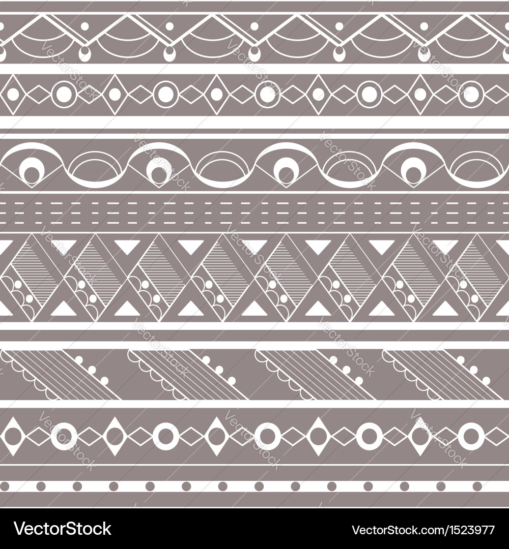 Tribal Ethnic Pattern Royalty Free Vector Image