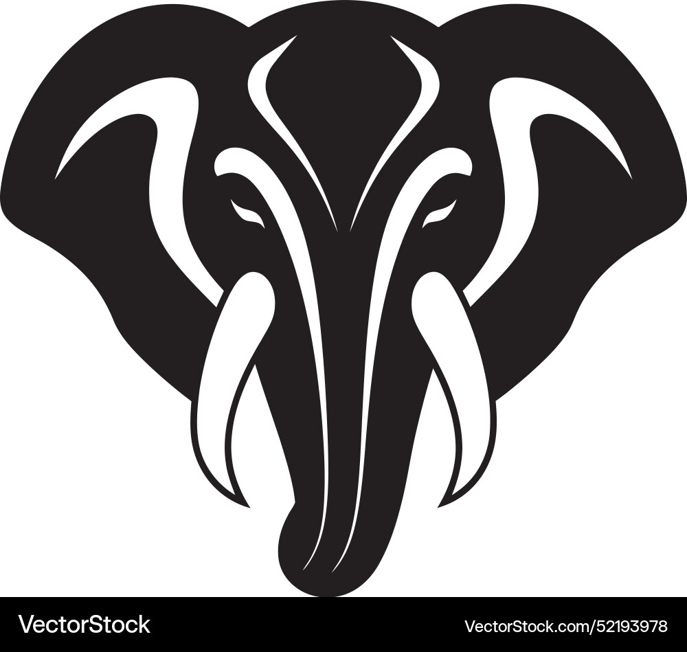Ivory trade and its impact on elephant Royalty Free Vector