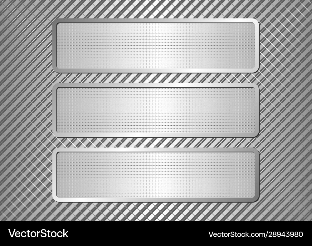 Three banners Royalty Free Vector Image - VectorStock