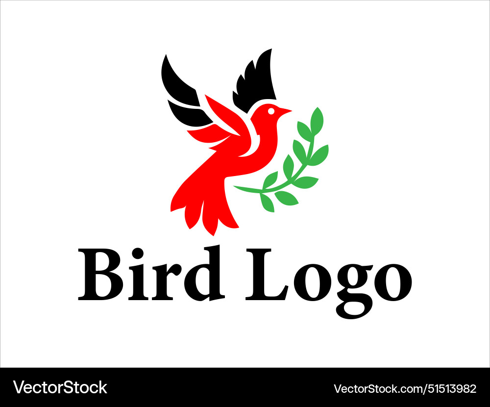 Bird logo Royalty Free Vector Image - VectorStock
