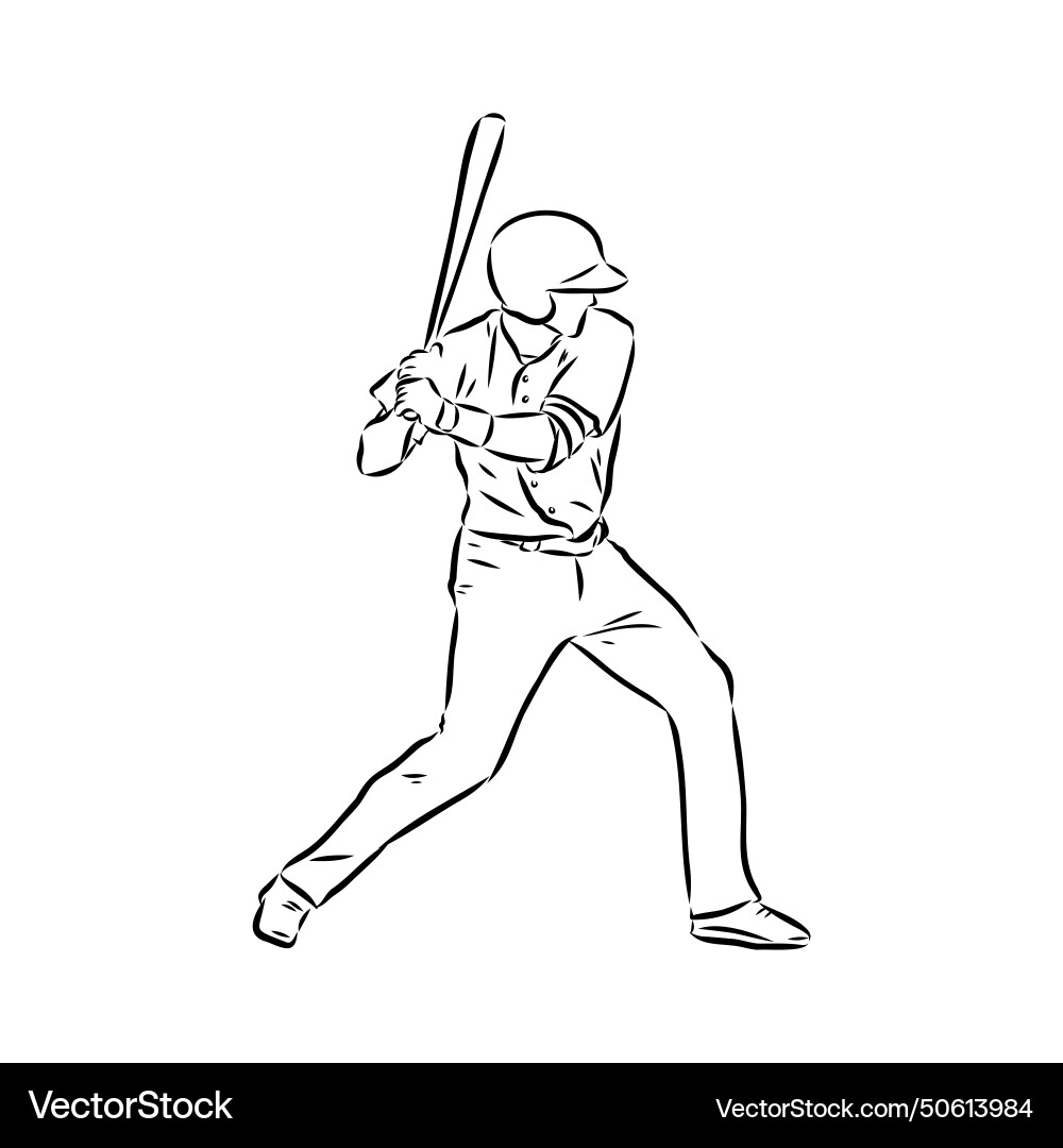 Doodle style baseball and glove in format Vector Image