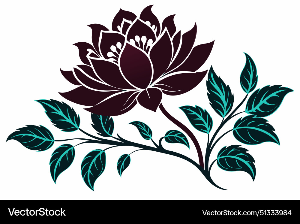 Graceful blooms captivating floral flower Vector Image