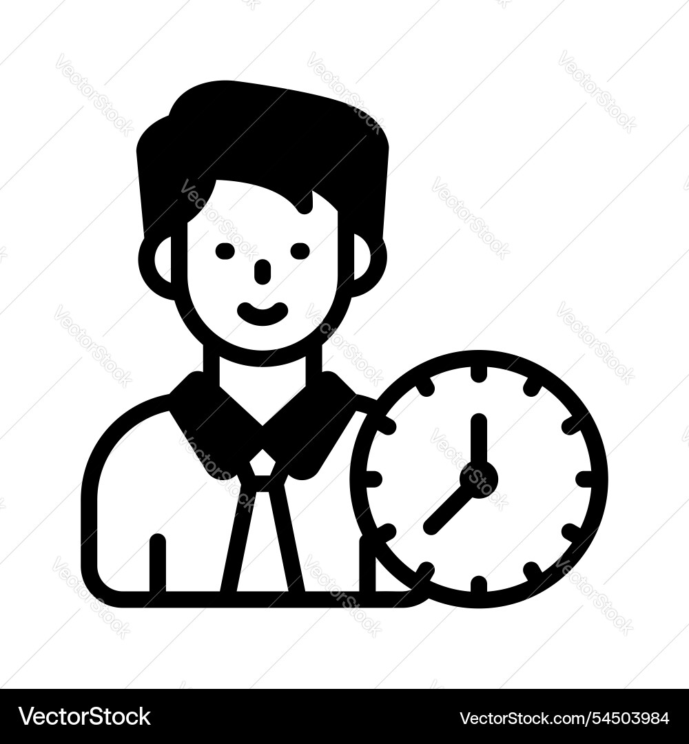 Punctuality Royalty Free Vector Image - VectorStock