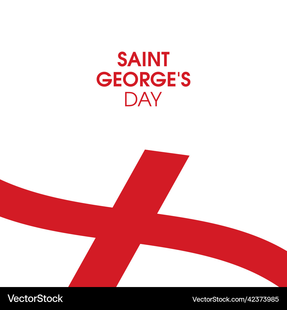 Saint George's Day Celebration Royalty Free Vector Image