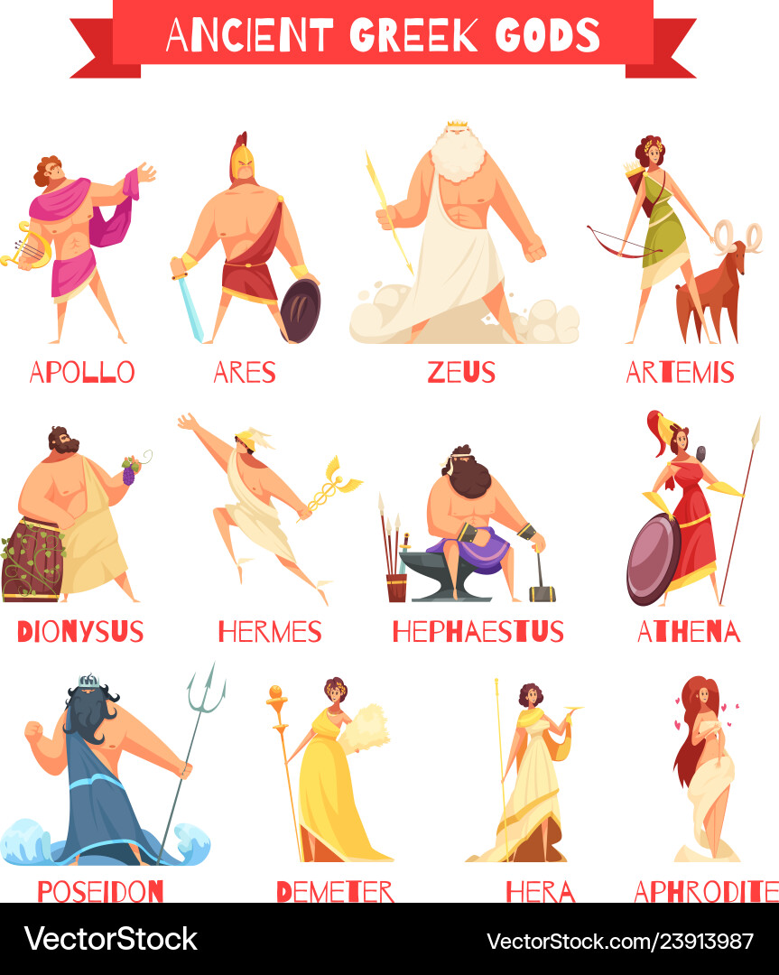 Mythology Of Gods Images Major Gods New God Portraits