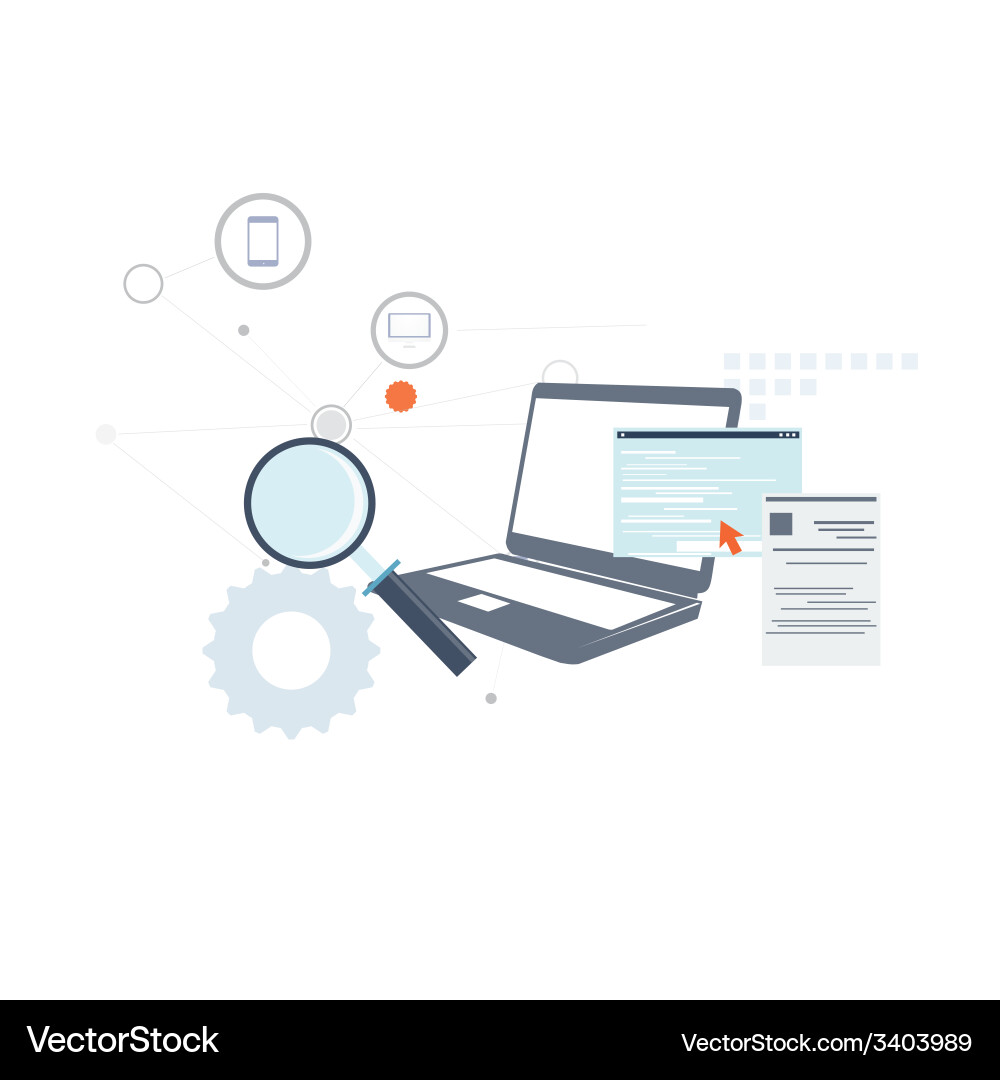 Internet search Royalty Free Vector Image - VectorStock