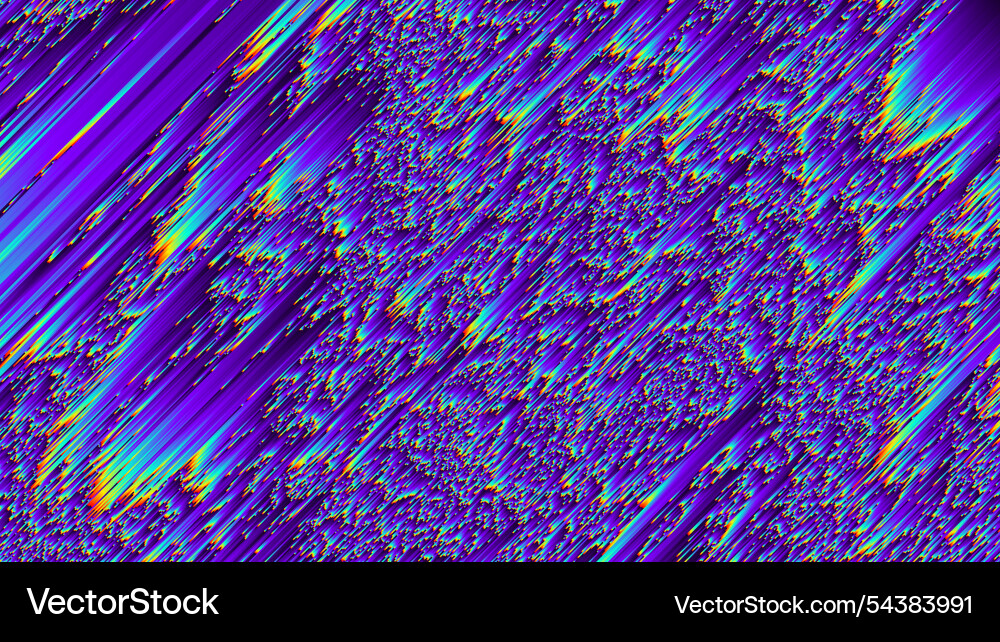 Pixel sorting holographic iridescent lines pixelar