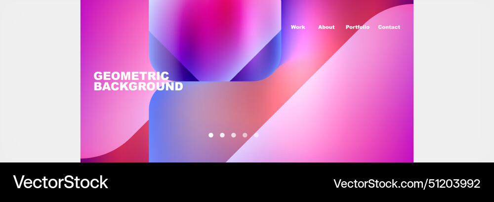 Geometric background with purple and pink gradient