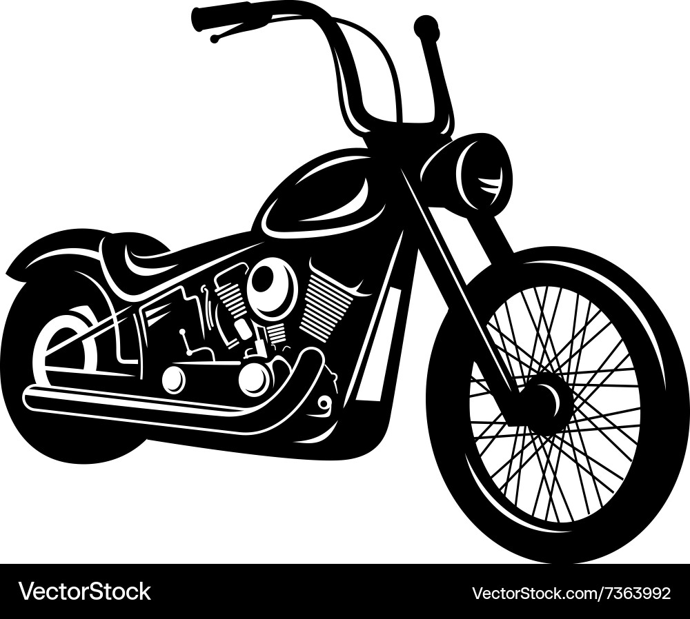 Bobber Motorcycles Vector Images (over 360)