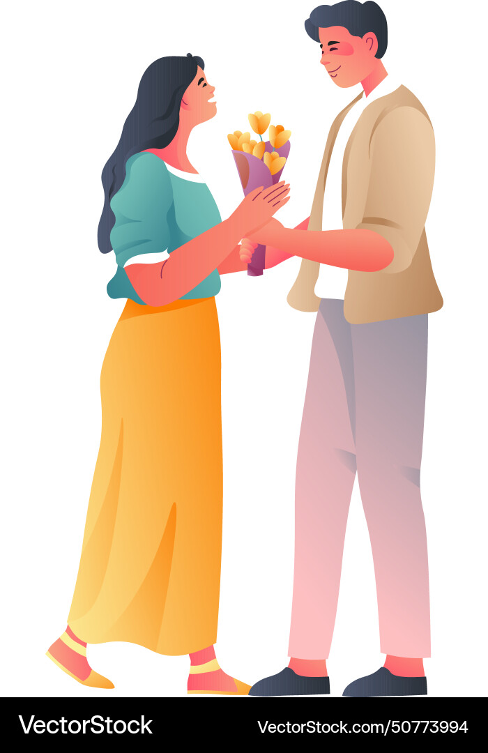 Surprise present moment Royalty Free Vector Image