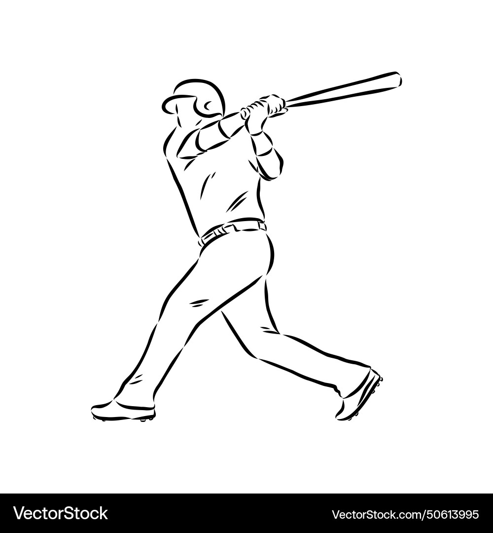 Doodle style baseball and glove in format Vector Image