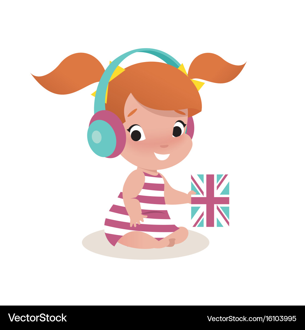 Little girl child Royalty Free Vector Image - VectorStock