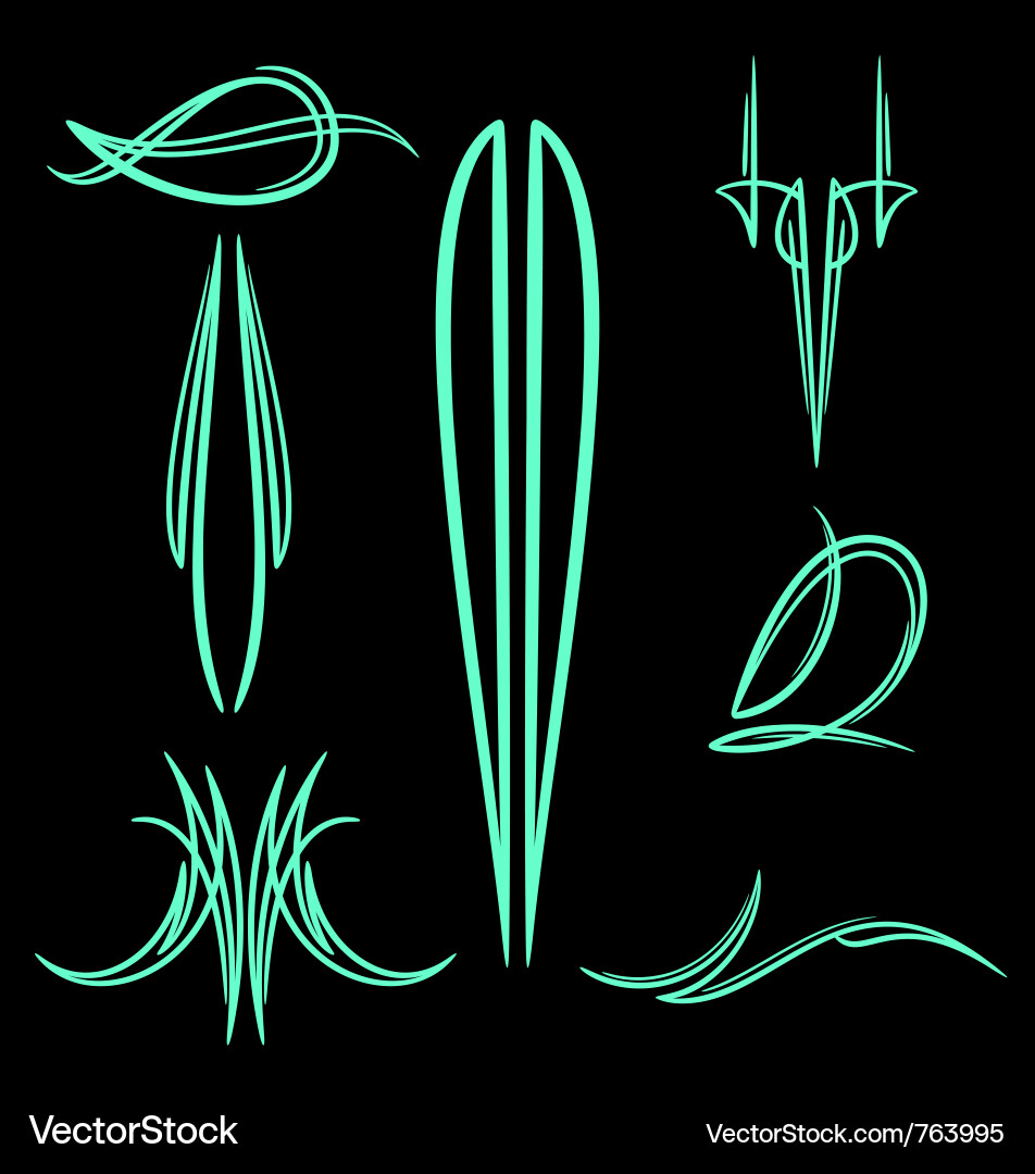 Pinstripe-033 Royalty Free Vector Image - VectorStock