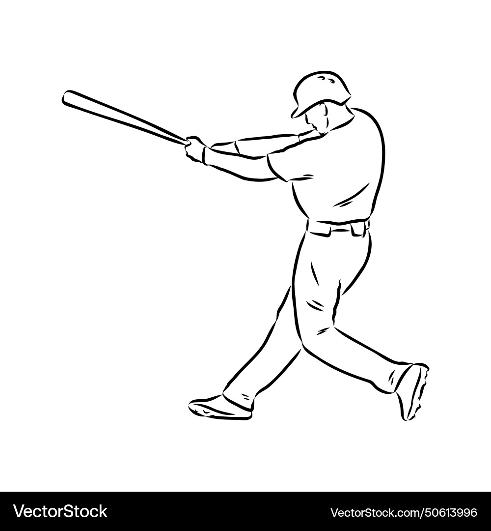 Doodle style baseball and glove in format Vector Image