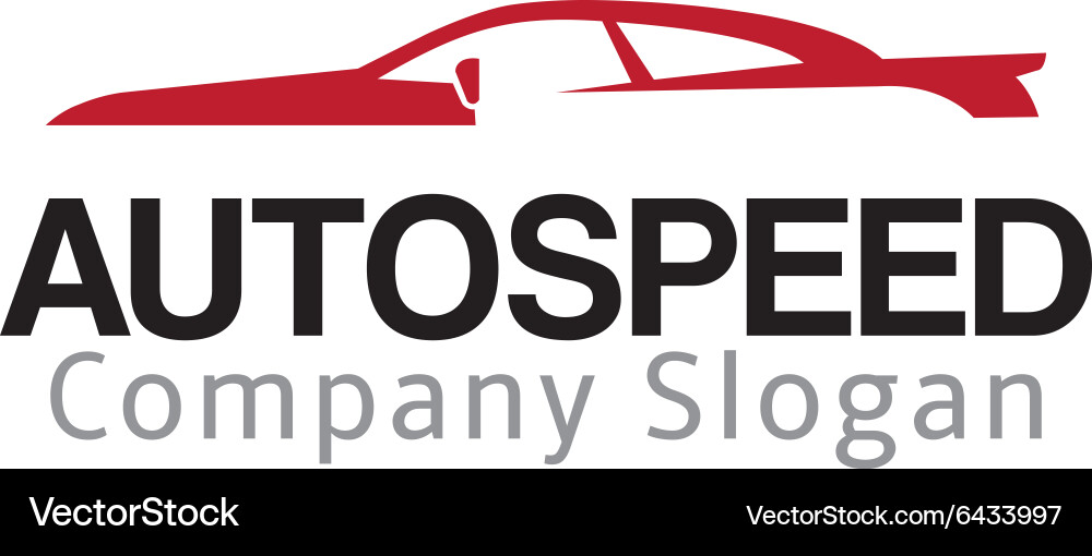 Auto speed design Royalty Free Vector Image - VectorStock
