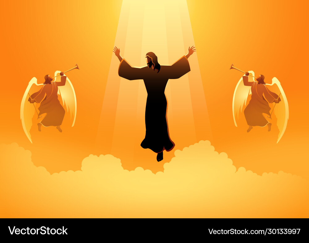 Judgement day theme Royalty Free Vector Image - VectorStock