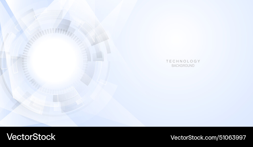 White abstract technology background modern design