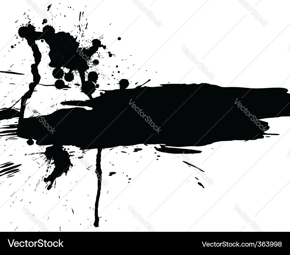 Abstract Grunge Splatter Background Royalty Free Vector